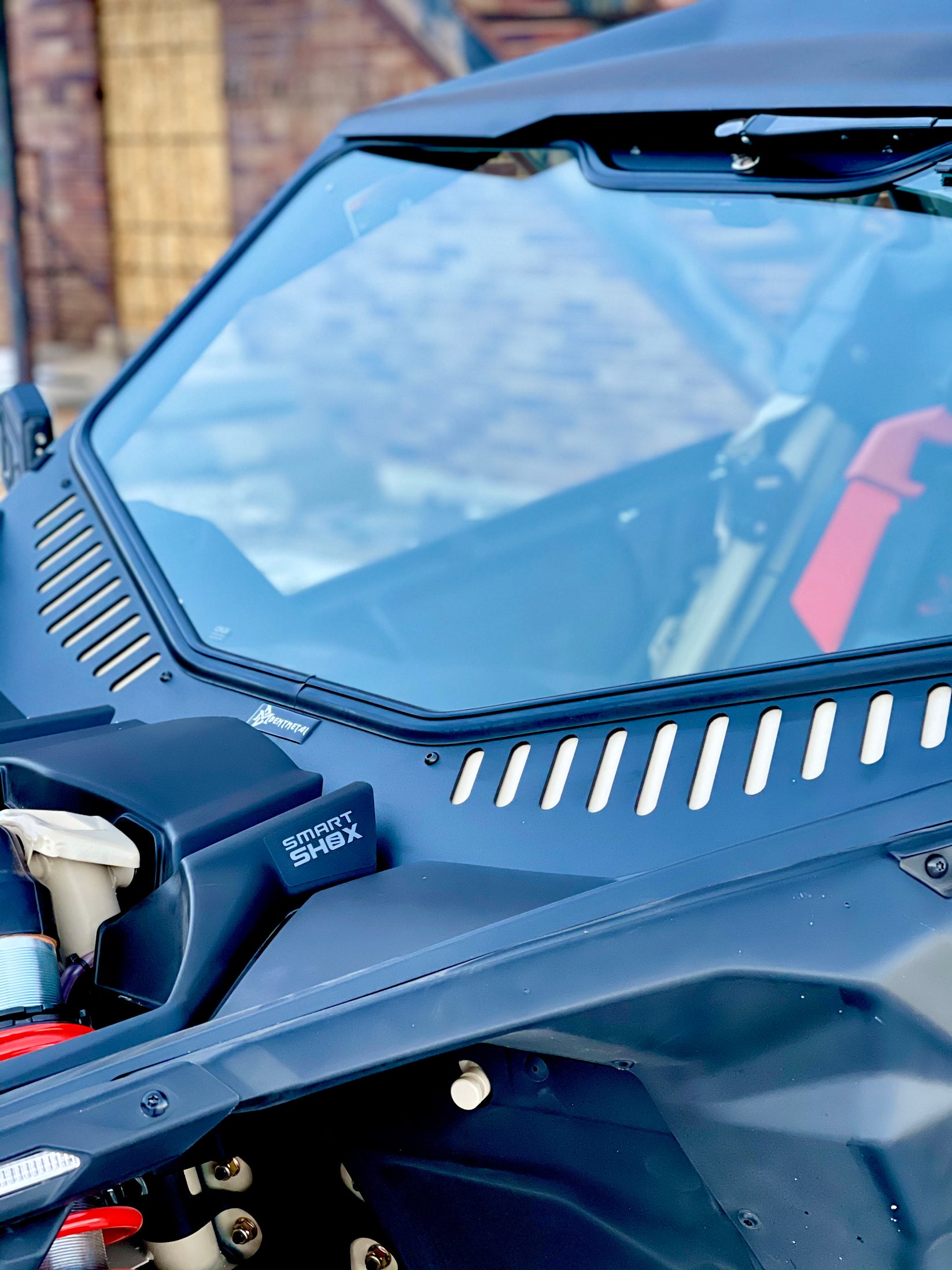 Can-Am X3 2.0 Vented Glass Windshield – Bent Metal Off-Road